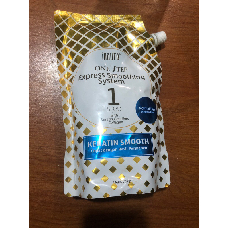 Jual INAURA EXPRESS SMOOTHING SYSTEM ONE STEP 750ml step 1 & step 2 ...