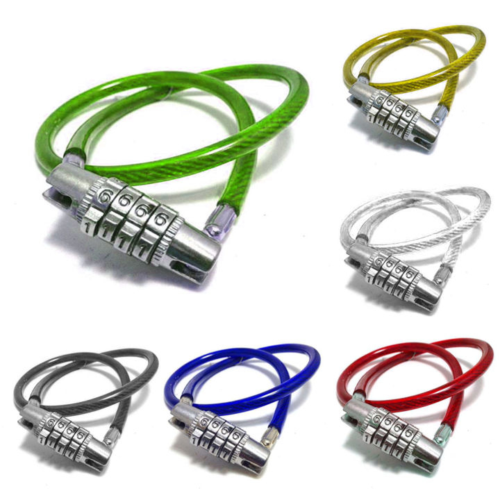 Jual gembok kabel pin sepeda angka | Shopee Indonesia