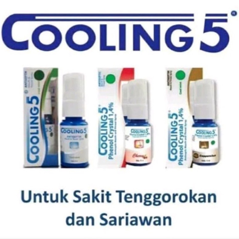 Jual Cooling 5 Plus - Obat Sariawan, Sakit Tenggorokan, Radang Gusi Per ...