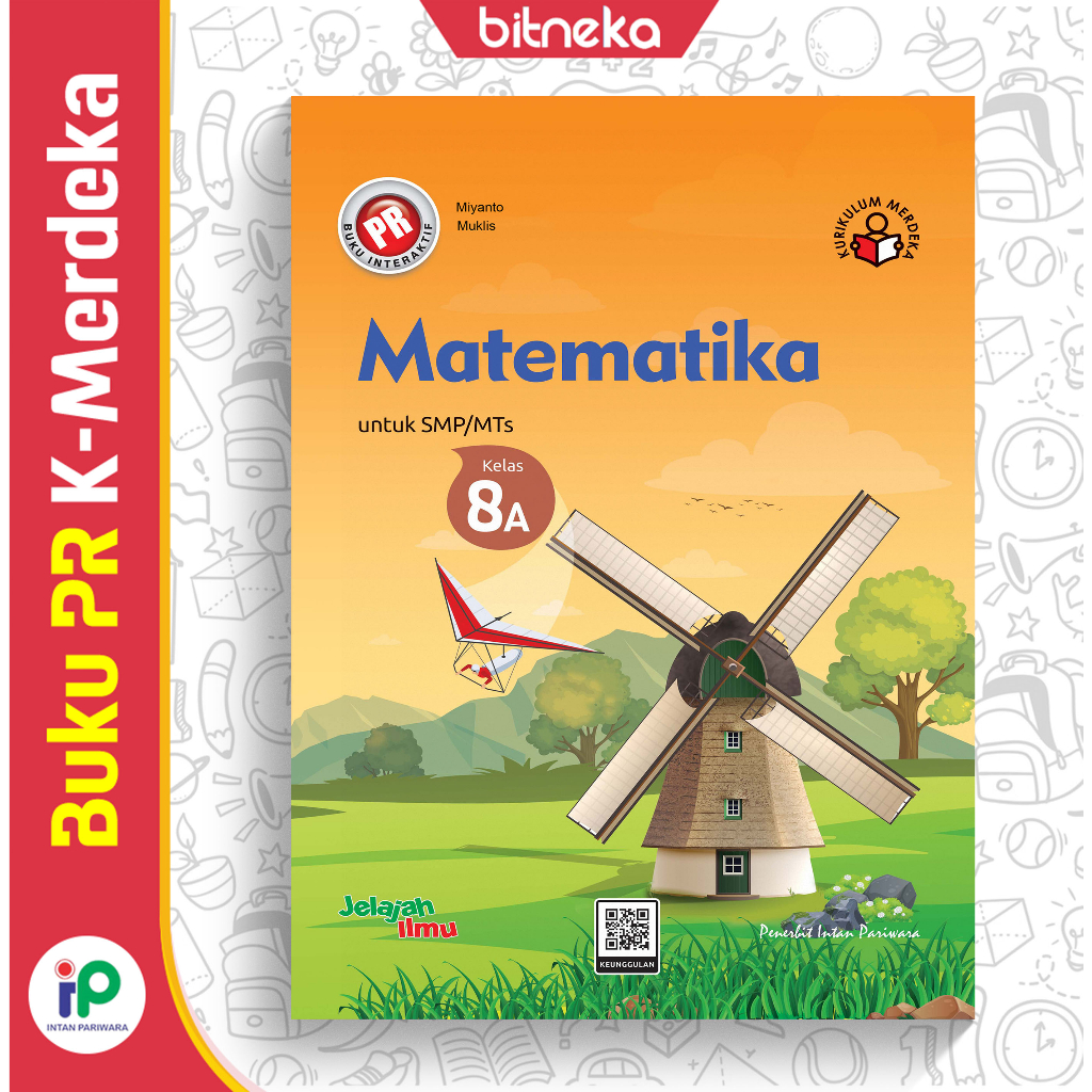 Jual Buku PR Interaktif Matematika 8A SMP/MTs Kelas 8 Semester 1 - Kurikulum Merdeka - Intan ...