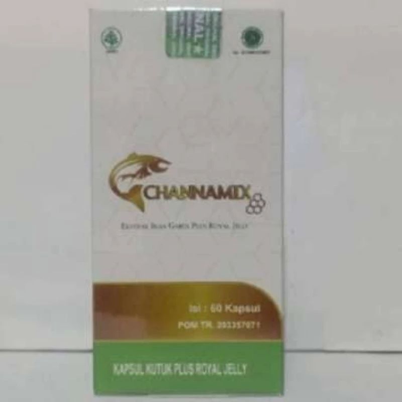 Jual Channamix original pil kutuk asli ikan gabus albumin obat ...