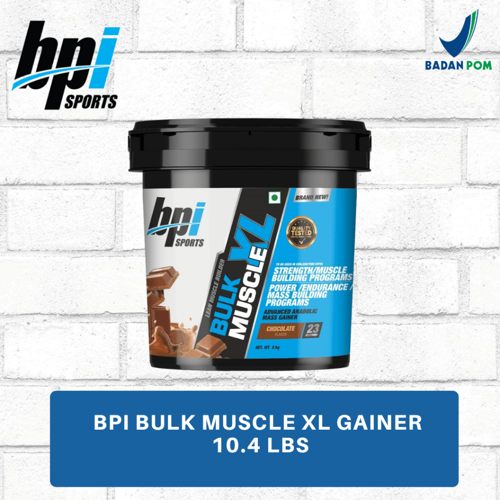 Jual BPI Bulk XL Gainer BPI Bulk Muscle XL 10.4 lbs | Shopee Indonesia