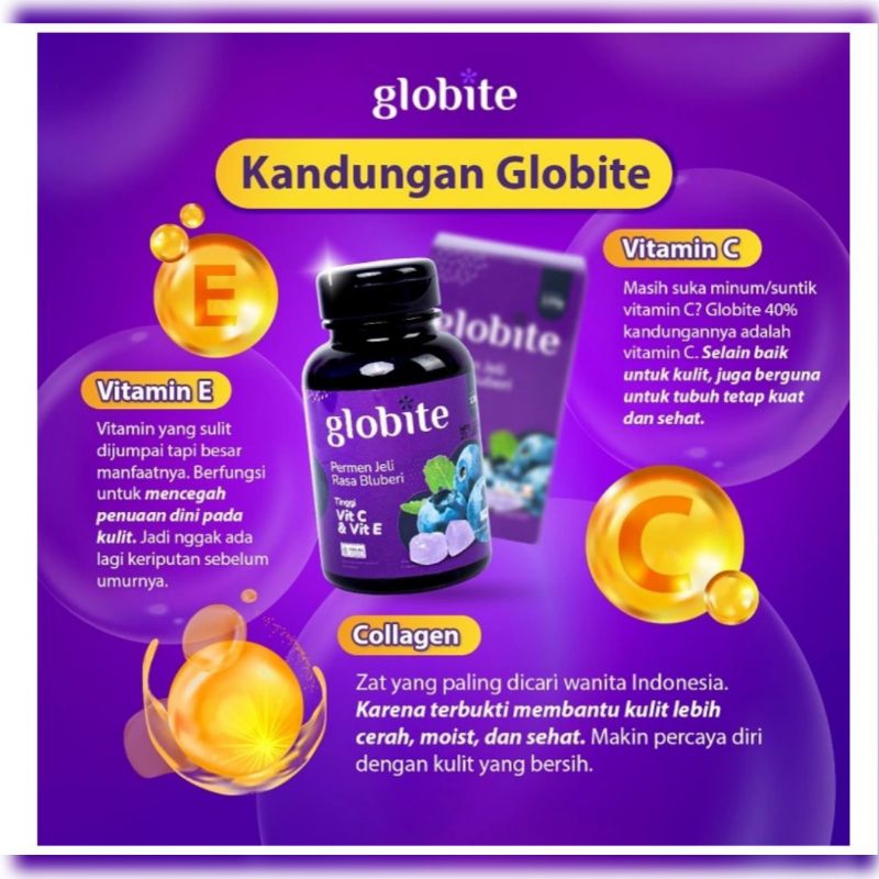 Jual GLOBITE COLLAGEN GUMMY ISI 30 | Shopee Indonesia