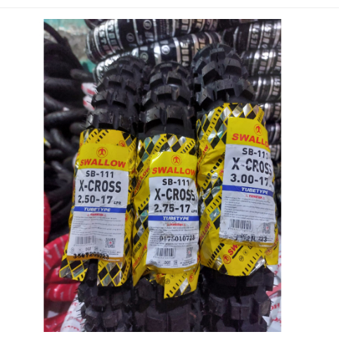 Jual BAN LUAR SWALLOW SB-111 XCROSS 250-17 & 275-17 & 300-17 HARGA ...
