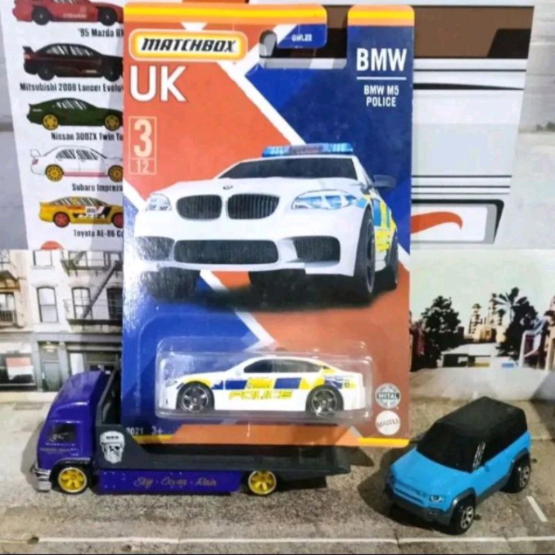Jual Matchbox UK BMW M5 Police | Shopee Indonesia