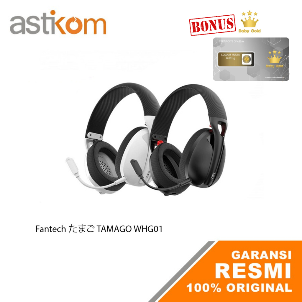 Jual Fantech TAMAGO WHG01 Wireless Bluetooth Headset Headphone Gaming ...