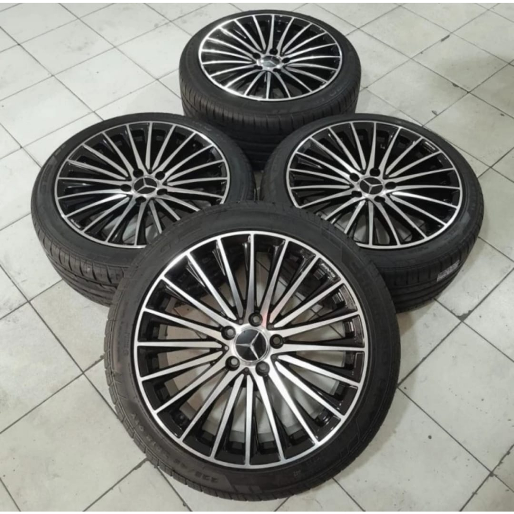 Jual VELG BEKAS REP MERCY RING 18X8,5/9,5 BAUT 5 PCD 5X112 ET40/42 ...