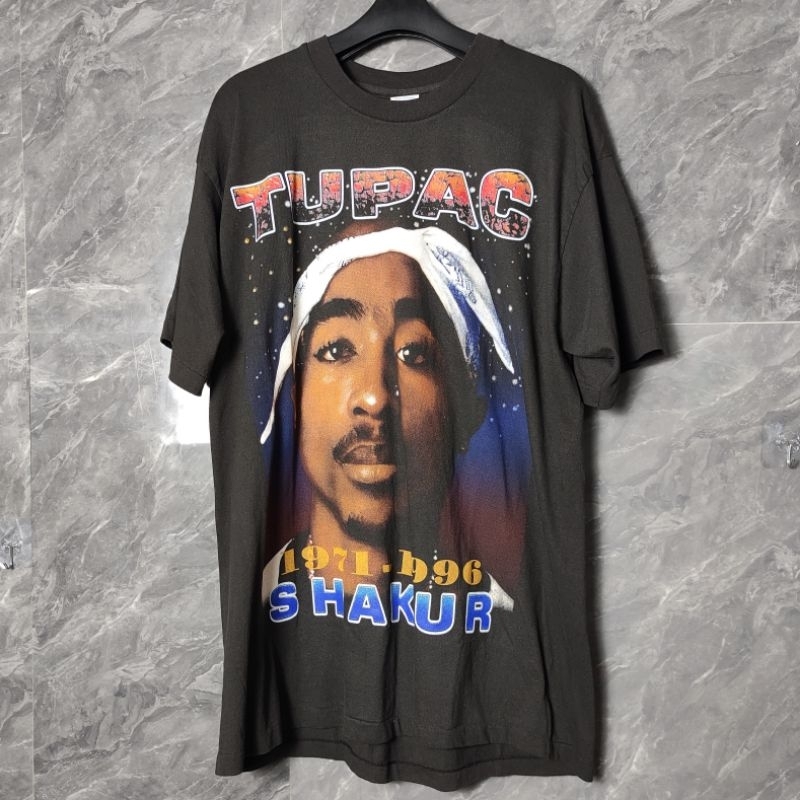 Jual Kaos Tupac "Makavelli" (Single Stitch & Built Up) | Shopee Indonesia