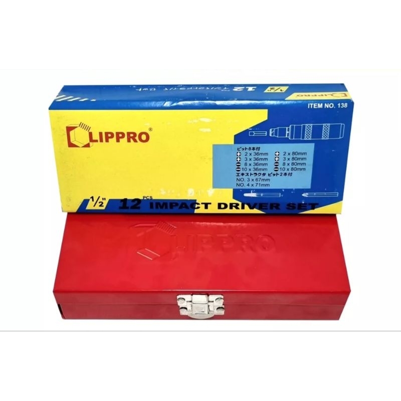 Jual LIPPRO OBENG KETOK IMPACT SET 12PCS (138) | Shopee Indonesia