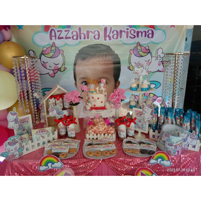 Jual TERMURAH! Label sweet corner / label susu /thank card/ label ...