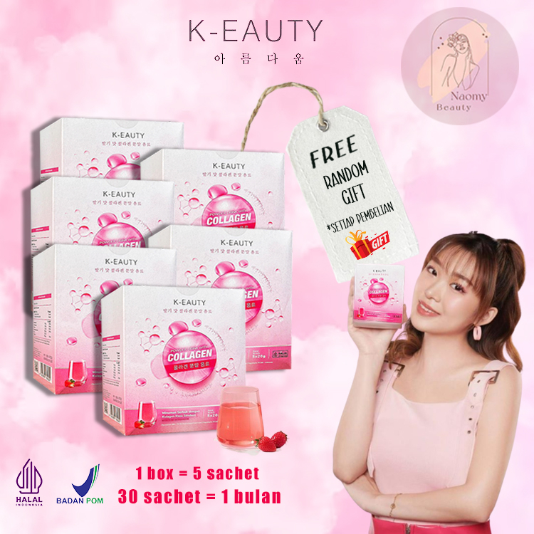 Jual K-eauty // Collagen formula Korea Keauty paket 1 bulan (30 sachet) | Shopee Indonesia