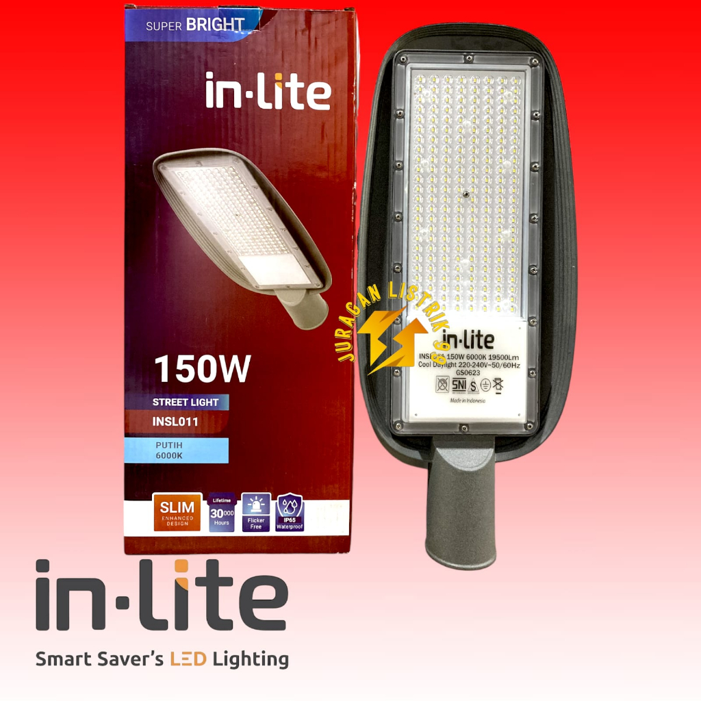 Jual INLITE - LAMPU JALAN PJU LED 150WATT INSL011 / LAMPU JALAN / LAMPU ...
