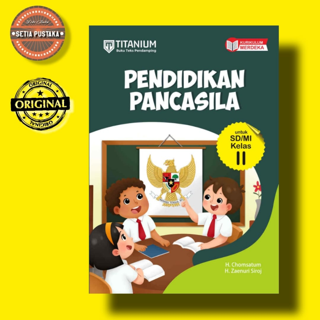 Jual TITANIUM: Buku Teks Pendamping Kurikulum Merdeka - Pendidikan Pancasila untuk SD/MI Kelas ...