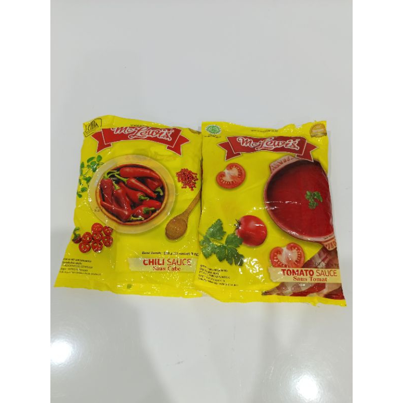 Jual Mc Lewis Tomato Sauce & Chilli Sauce Sachet | Shopee Indonesia