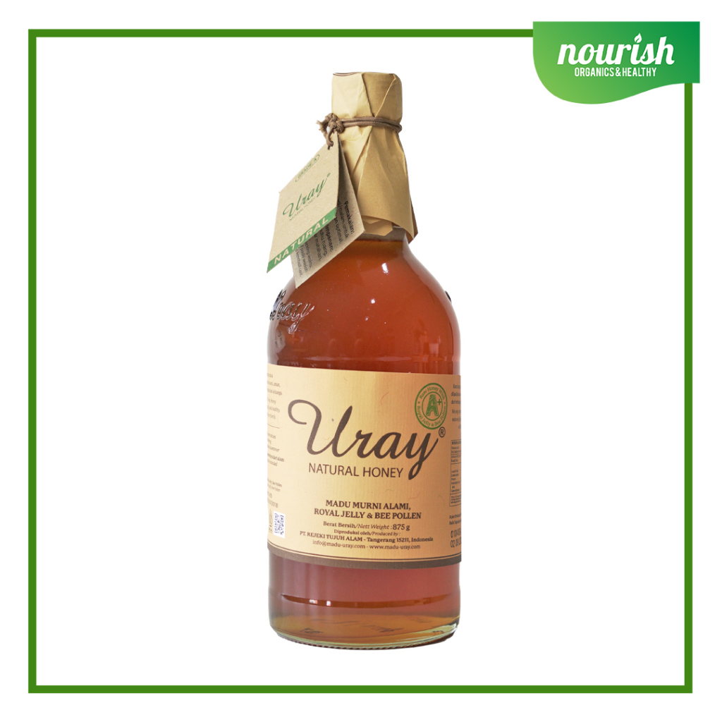 Jual Madu Uray 875 gram (Madu Lebah Hutan / 100% Raw Natural Honey ...