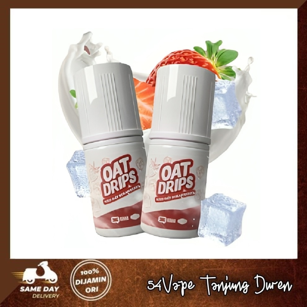Jual OAT DRIPS V8 ICED OAT STRAWBERRY PODS FRIENDLY 30ml | Shopee Indonesia