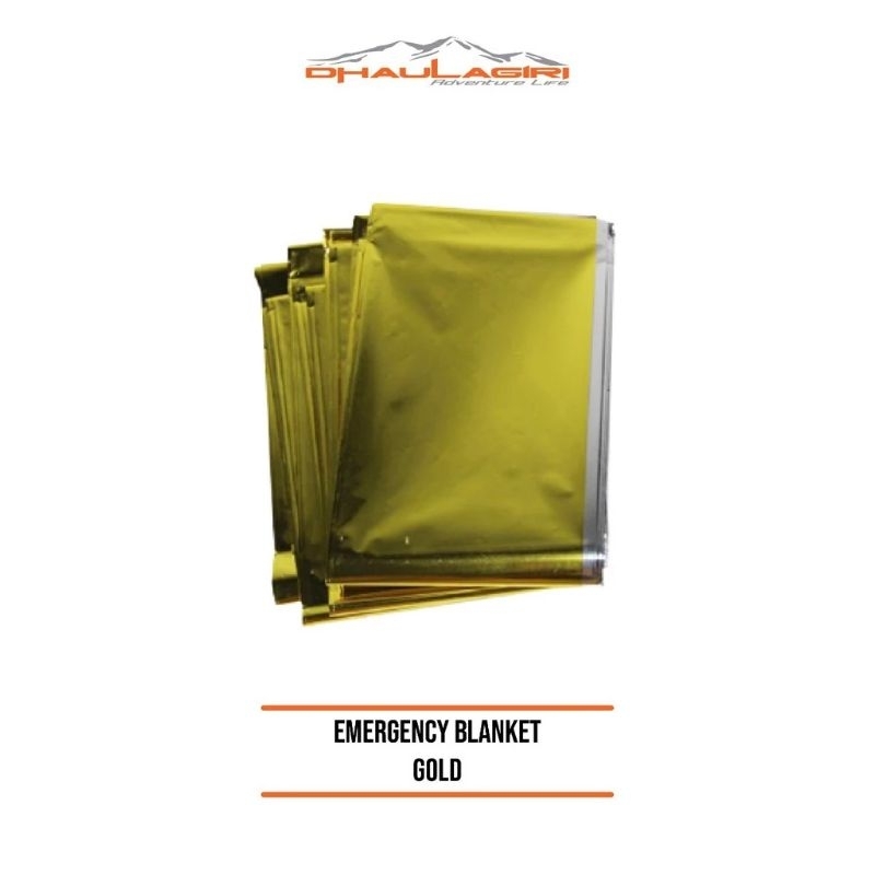 Jual Emergency Blanket Dhaulagiri Gold - Selimut Anti Hipotermia ...