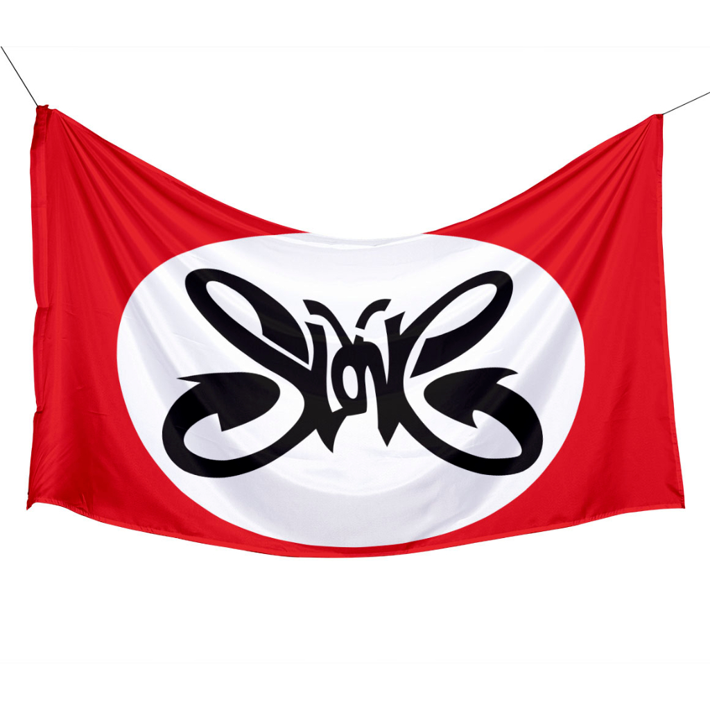 Jual Tapestry Bendera Slank Peace And Love Potlot | Shopee Indonesia