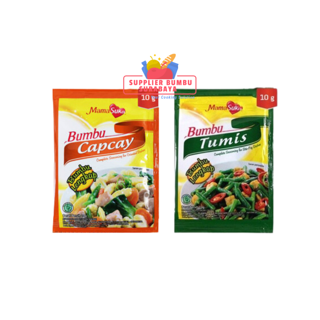 Jual Mamasuka Bumbu Masak Tumis Capcay Instan Renceng isi 12 Sachet 10g | Shopee Indonesia