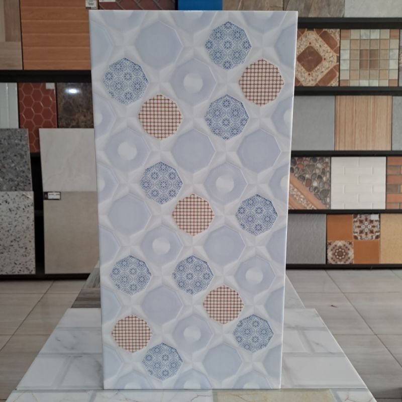 Jual keramik dinding kamar mandi / keramik di dinding living room / keramik dinding dapur ...