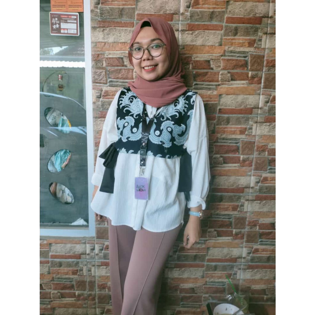 Jual VEST ROMPI TALI BATIK WANITA | Shopee Indonesia