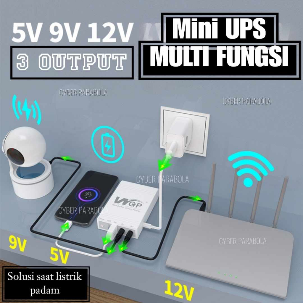 Jual UPS MINI 12V 9V 5V | Shopee Indonesia