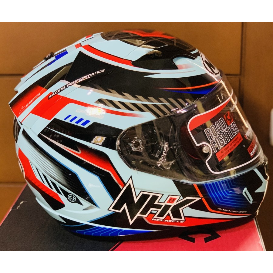 Jual NHK GP1000 Plasma Light Tosca FULL FACE DOUBLE VISOR | Shopee ...