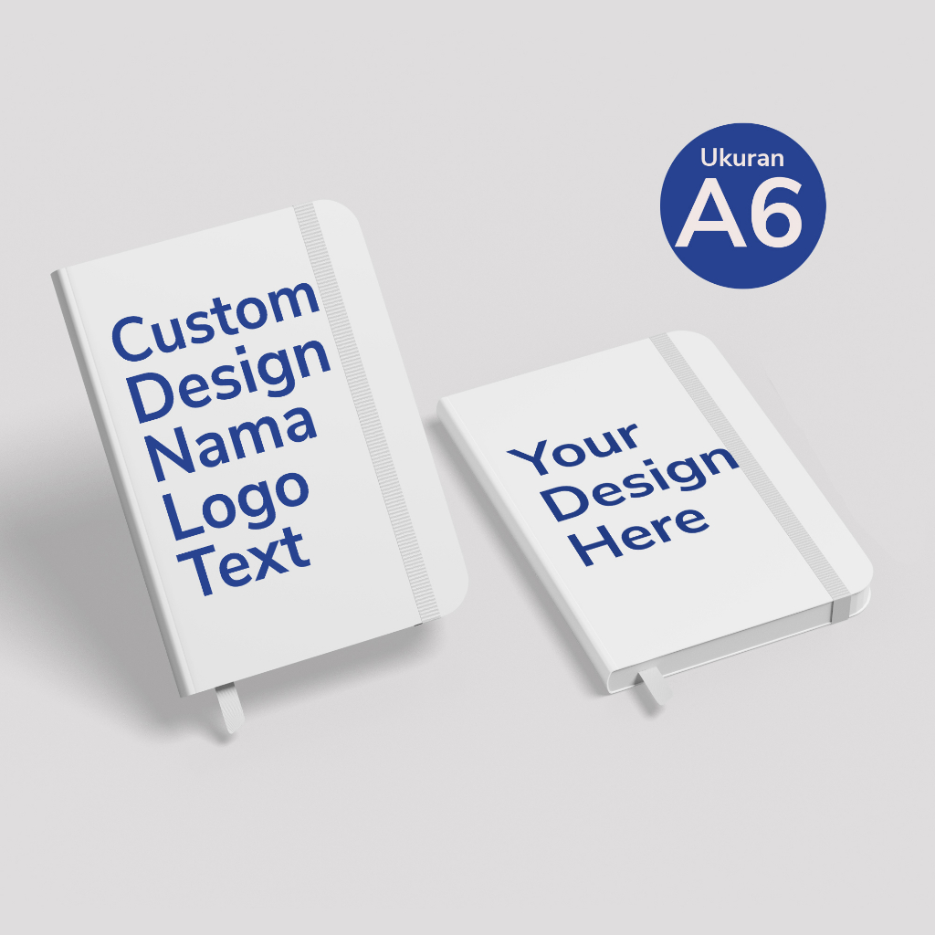 Jual Notebook custom Ukuran A6 - Notebook saku - Notebook kecil ...