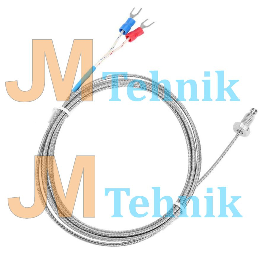 Jual Thermocouple Thermokopel Type K M6 Kabel 2M | Shopee Indonesia