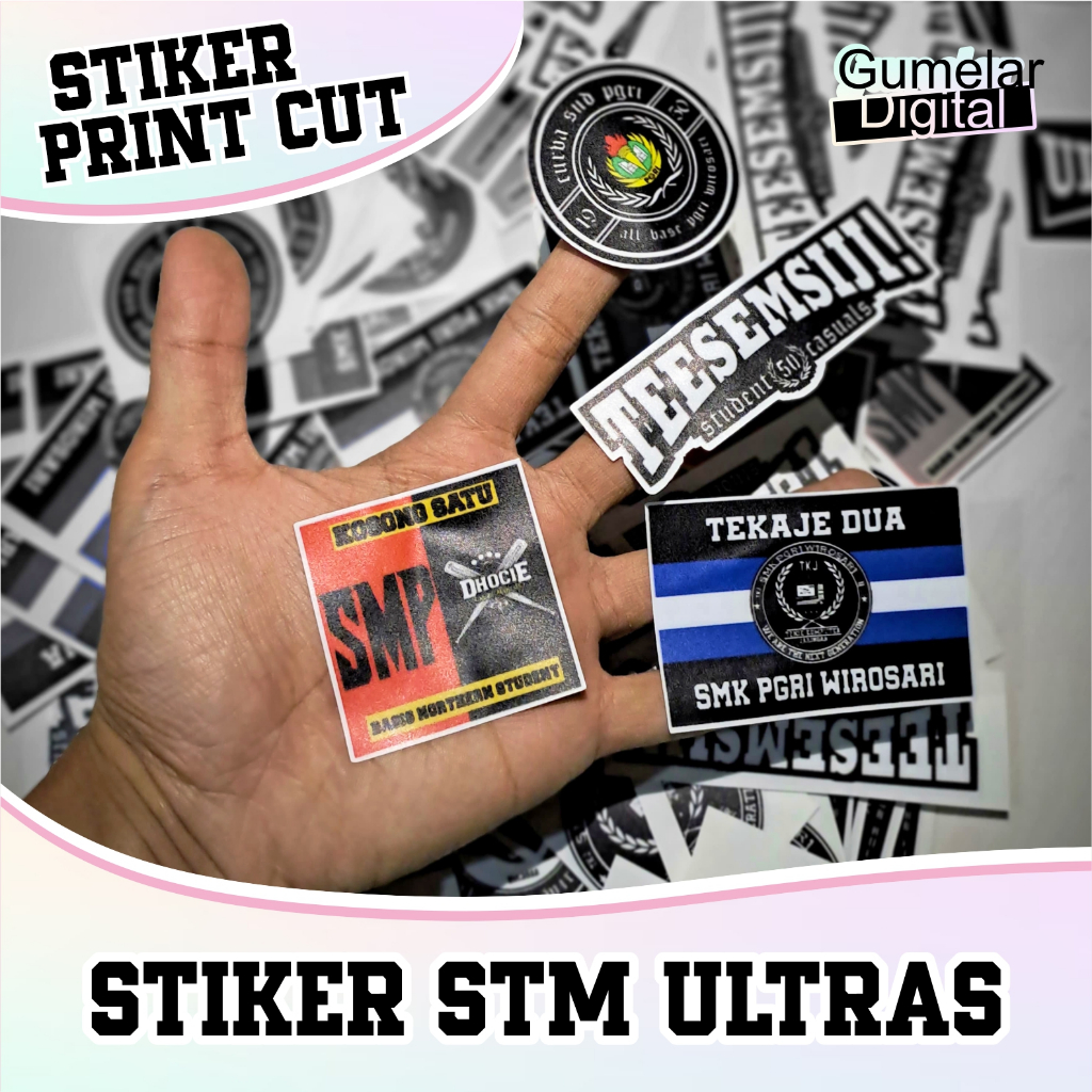 Jual STIKER PRINT CUT STM ULTRAS STIKER BASIS STIKER KELAS | Shopee ...