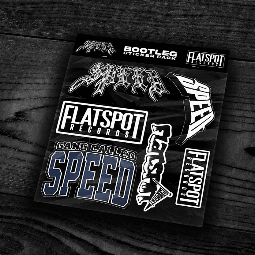 Jual STICKER PACK Band : SPEED / GANG CALLED SPEED x FLATSPOT Records ...