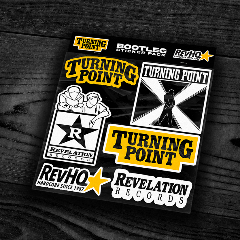 Jual Sticker Pack Band : TURNING POINT x REVELATION RECORDS (BOOTLEG ...