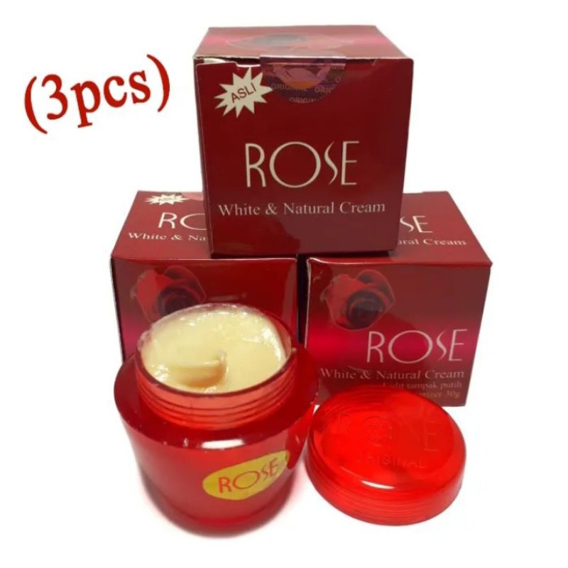 Jual (3Pcs) Cream Rose White & Natural Cream Original | Shopee Indonesia