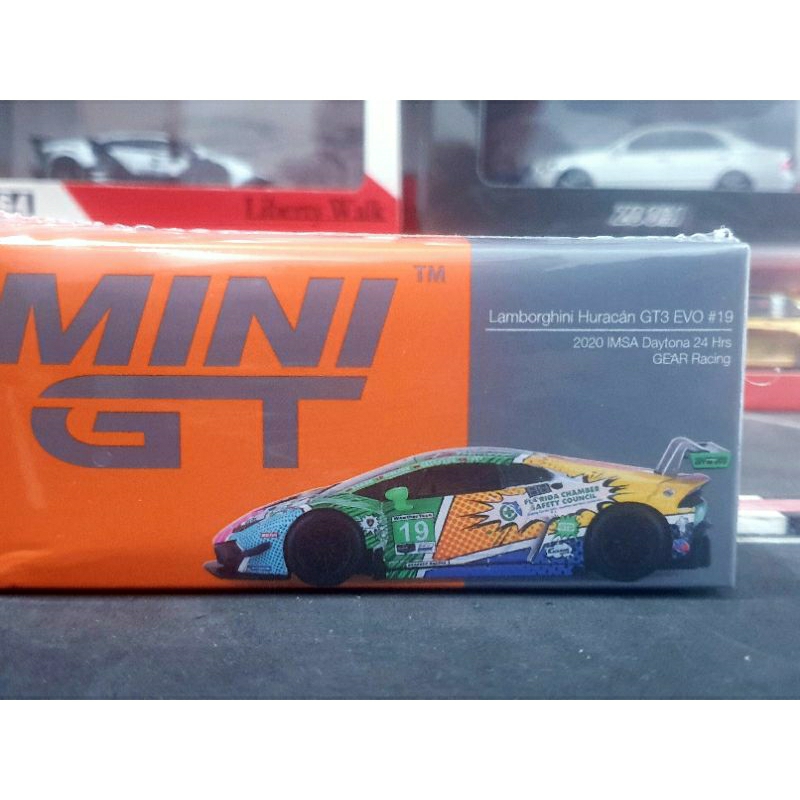 Jual Diecast Mini GT Lamborghini Huracan GT3 Evo #19 2020 IMSA no 552 ...