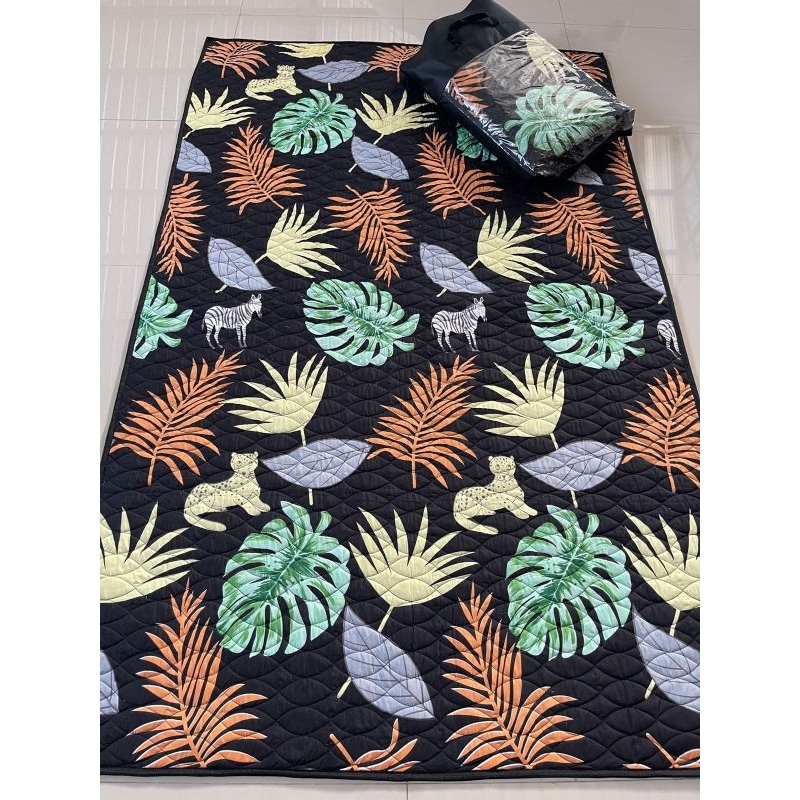 Jual Karpet Lantai Quilting Motif Bunga Ukuran Standar / Alas Lantai ...