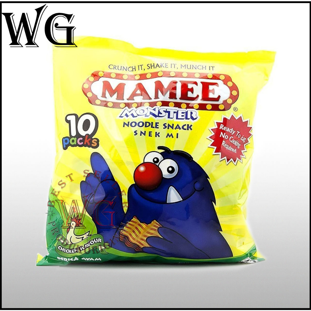 Jual Cemilan Instant Mie Mamee Monster Chicken Flavour Noodle Snack 250 ...