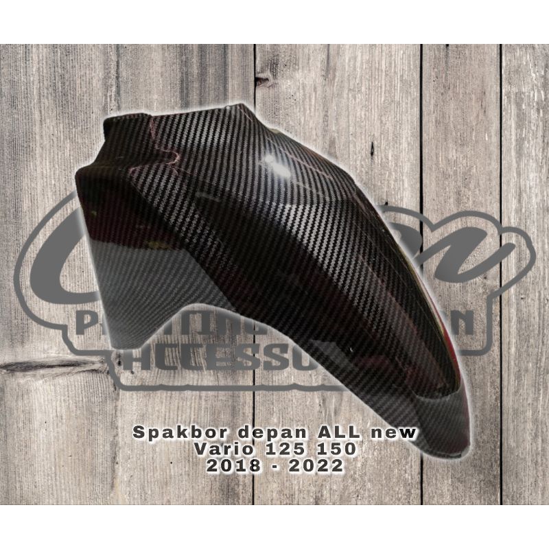 Jual spakboard spakbor depan carbon wtp celup all new Vario LED 125 150 ...
