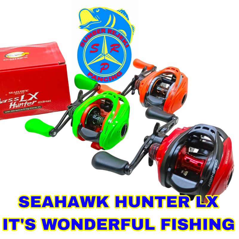 Jual REEL SEAHAWK BASS HUNTER 103hsl | Shopee Indonesia