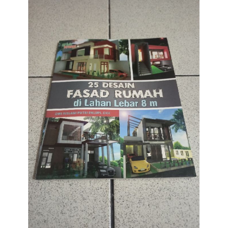 Jual 25 DESAIN FASAD RUM di Lahan Lebar 8 m | Shopee Indonesia