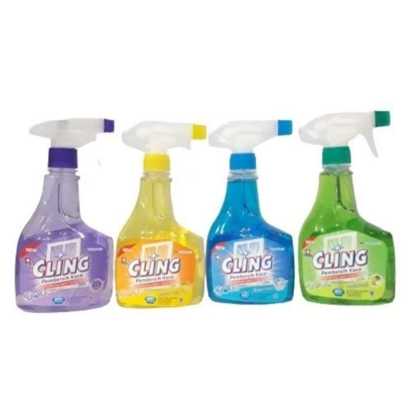 Jual Cling pembersih kaca botol 440ml | Shopee Indonesia