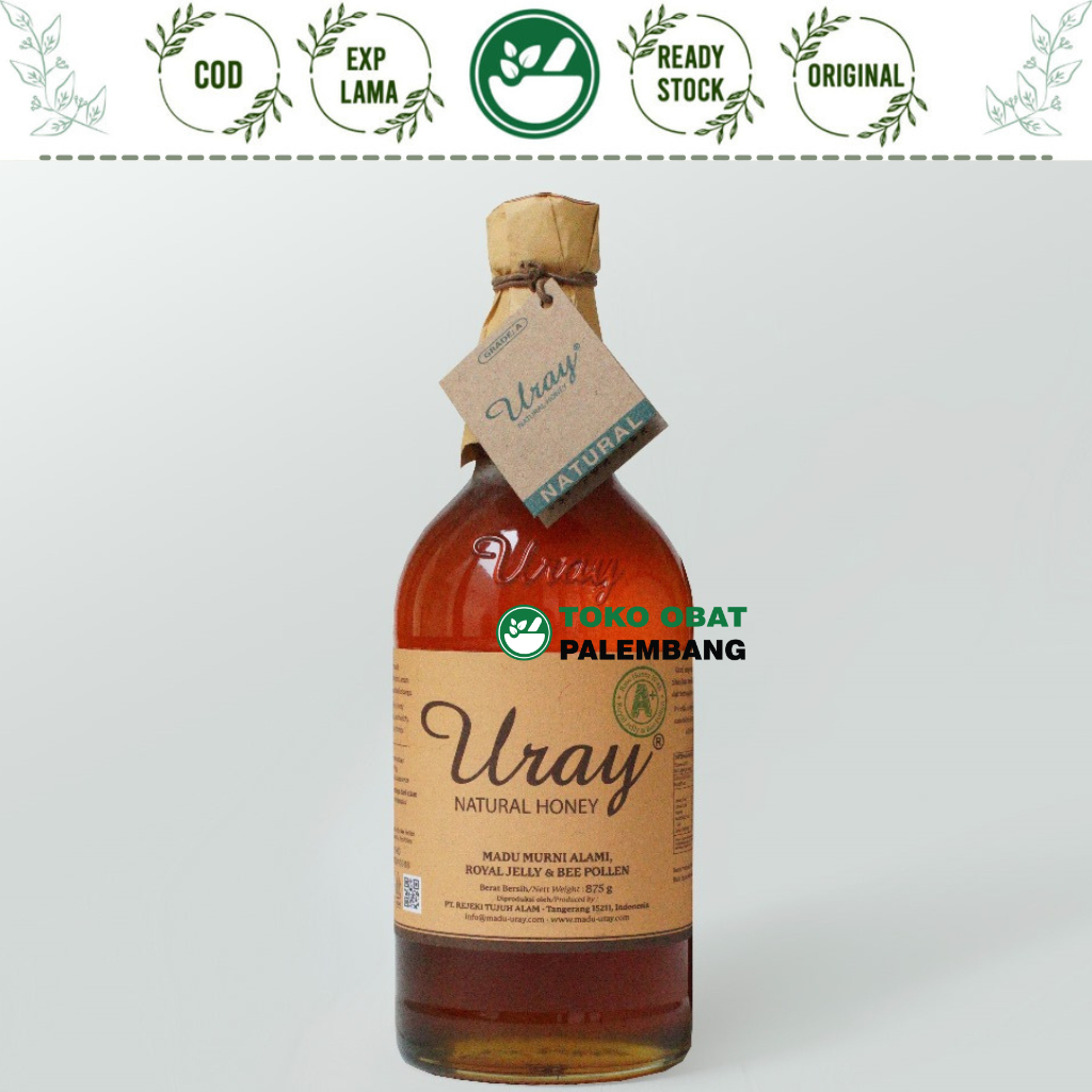 Jual MADU URAY 875 GRAM NATURAL HONEY GRADE A MADU MURNI ALAMI URAY ...