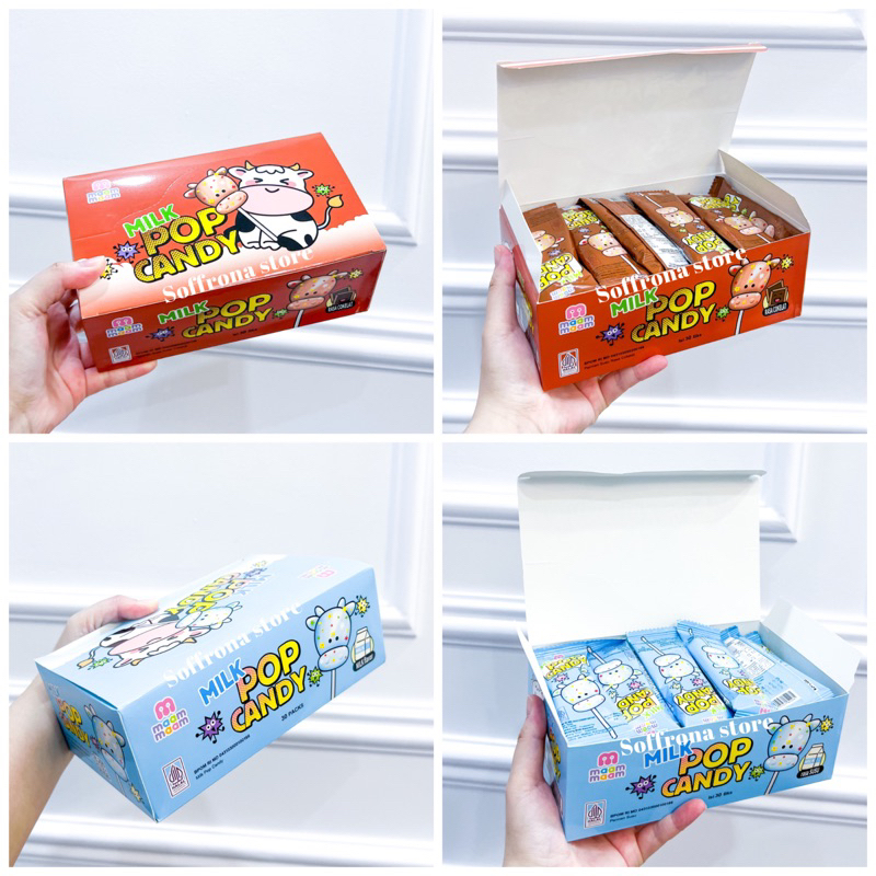 Jual maam maam milk pop candy permen lolipop coklat rasa susu cokelat ...