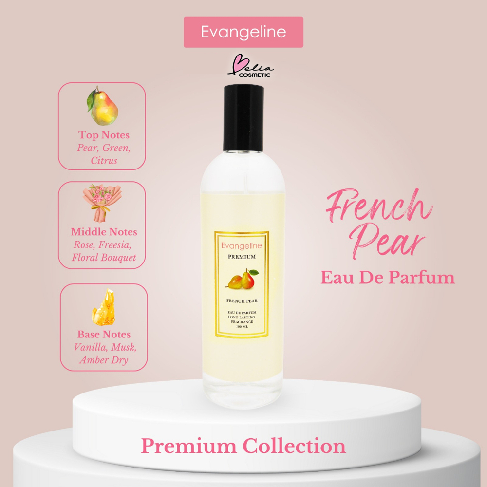 Jual BELIA EVANGELINE Premium EDP 100ml | Parfum Wanita | French Pear ...