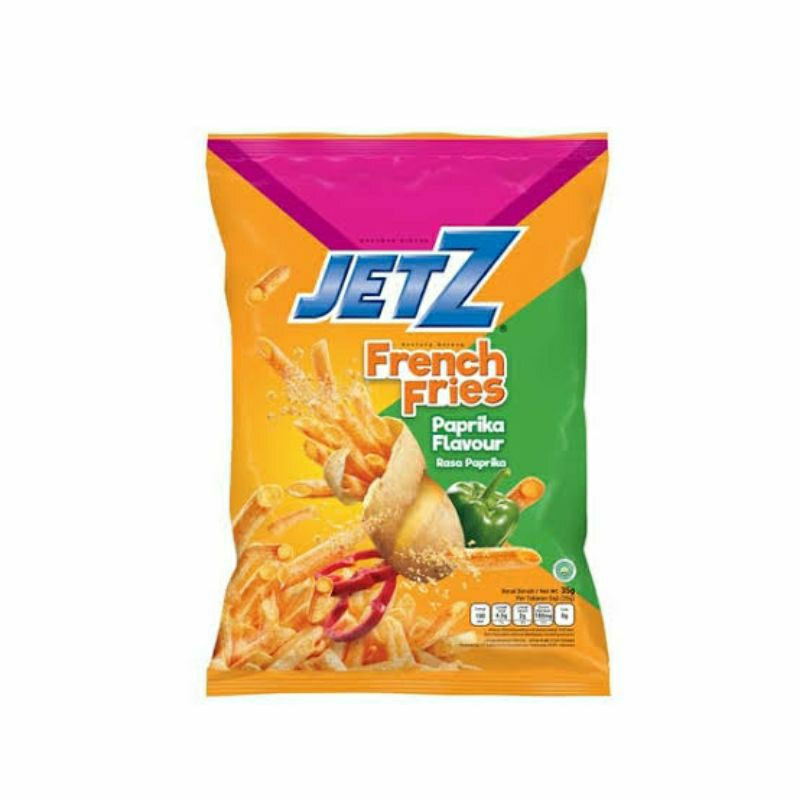 Jual Chiki Jetz French Fries Paprika (Renceng isi 10) Ciki Enak dan ...
