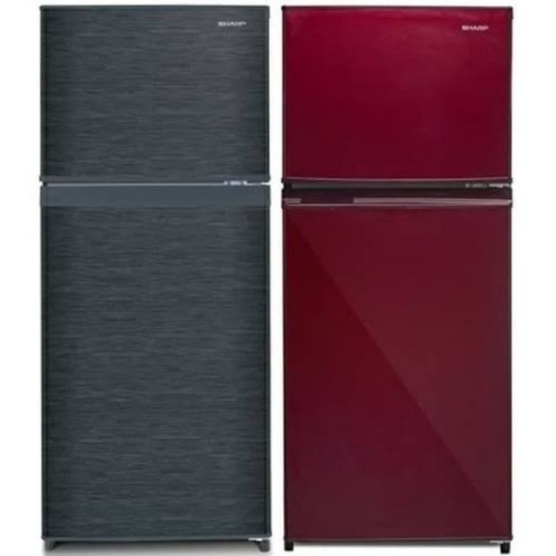 Jual Kulkas 2 pintu Sharp Sj 195 md / Sj 195 nhs non salju | Shopee ...