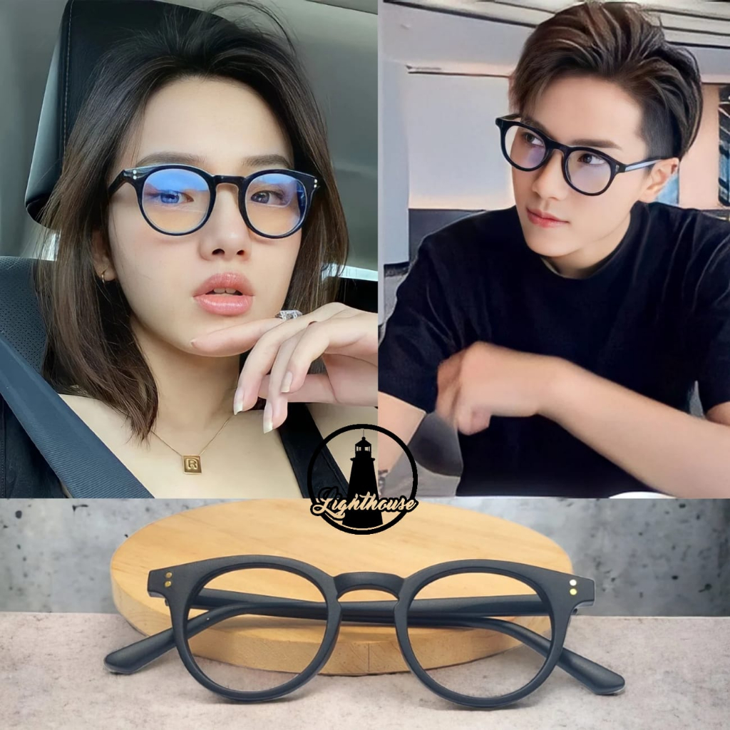 Jual Kacamata minus baca pria wanita bulat korea millan lensa ...