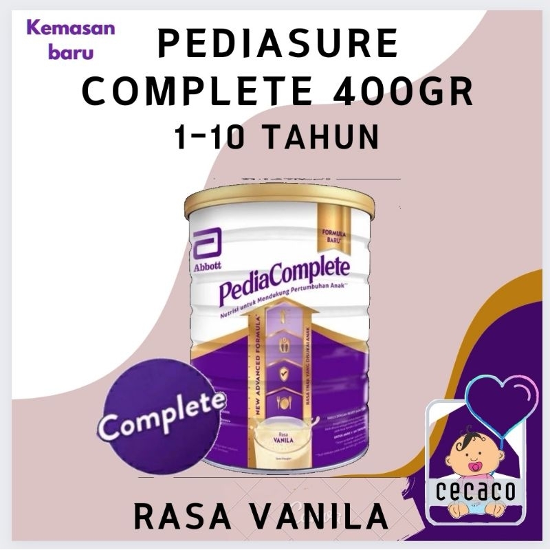 Jual PEDIASURE COMPLETE 850gr (kemasan baru) | Shopee Indonesia