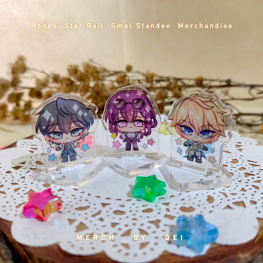 Jual Standee Mini (Standee Kutu) Honkai Star Rail Fanart Merchandise ...