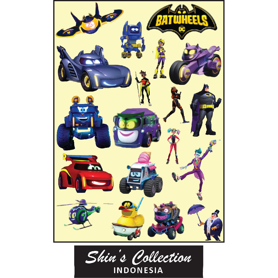 Jual Sticker stiker murah anti air batwheels | Shopee Indonesia