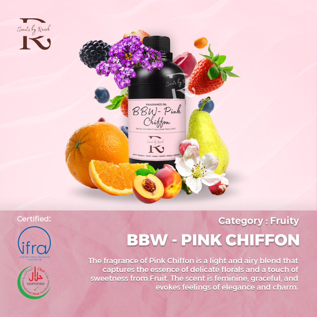 Jual PREMIUM 100gr BBW Pink Chiffon Fragrance oil Minyak Aroma ...